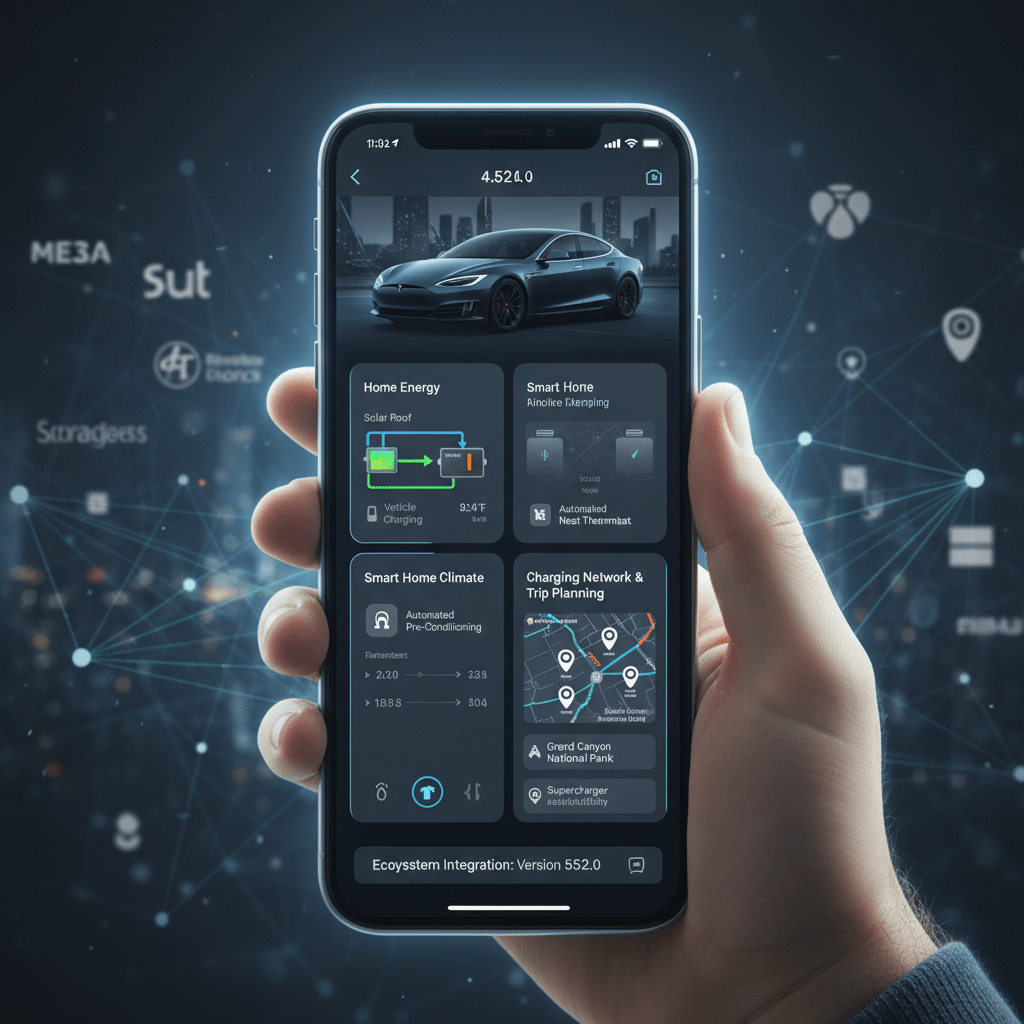 Beyond the Dashboard: Tesla App 4.52.0 Unveils a Deeper Ecosystem Inte