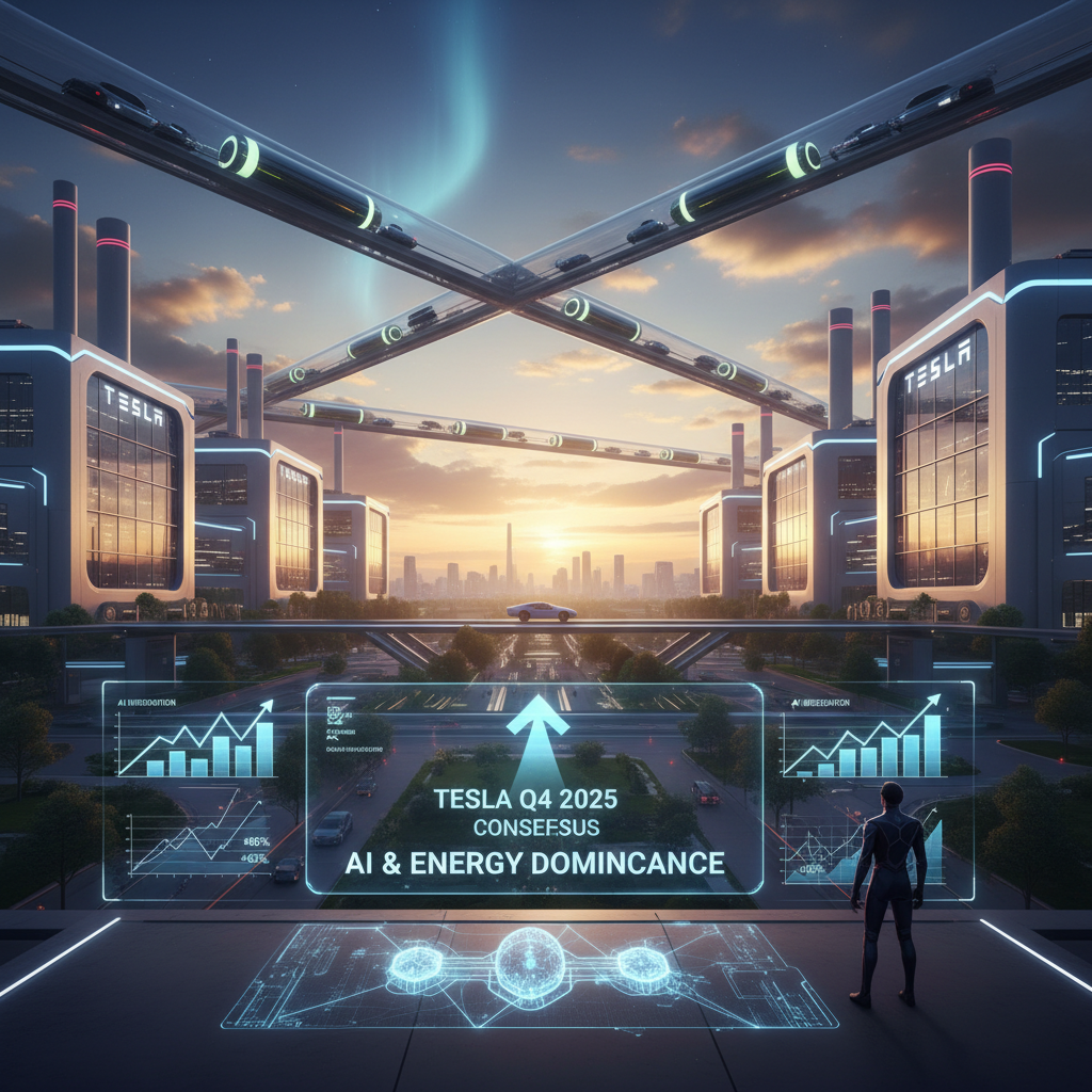 Beyond the Horizon: Tesla's Q4 2025 Consensus Signals a Market Betting