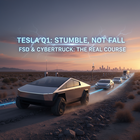 Tesla's Q1: A Stumble, Not a Fall – Why FSD & Cybertruck Chart the Rea
