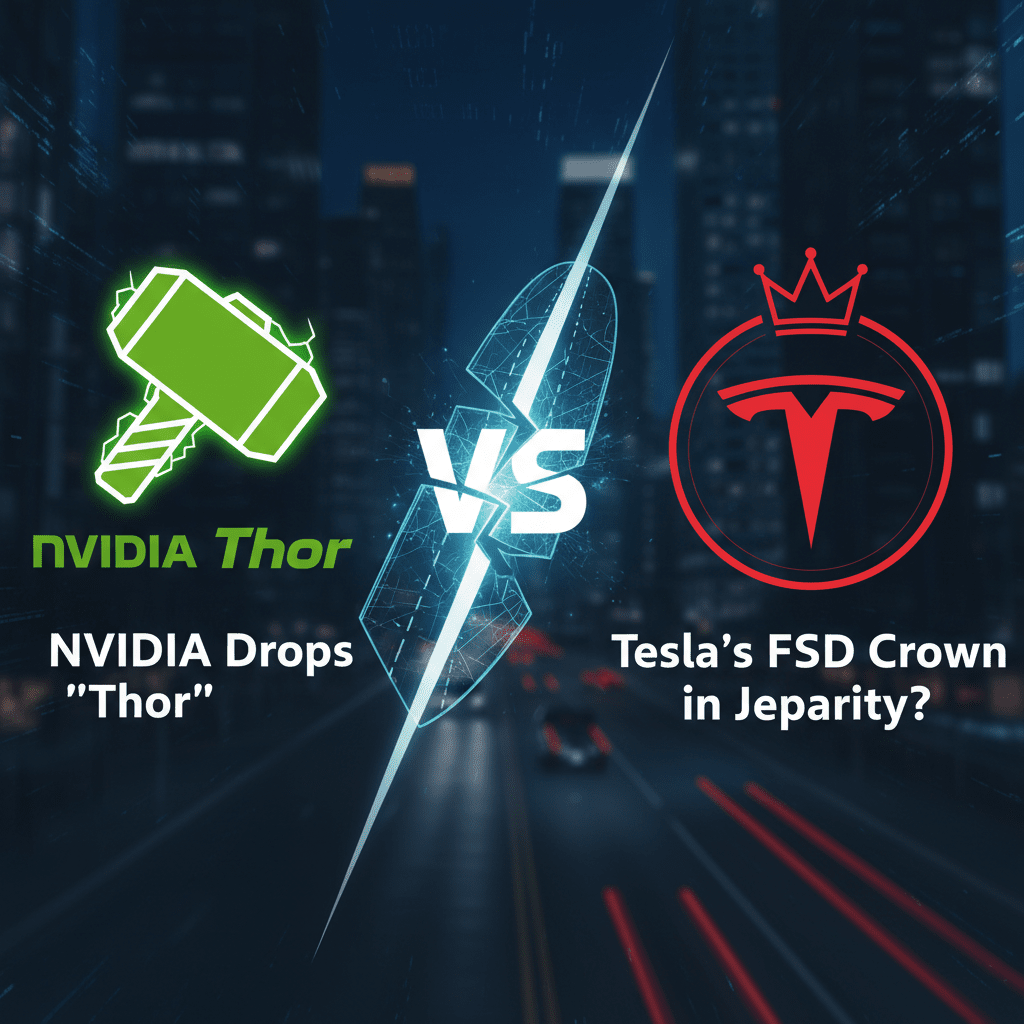 NVIDIA Drops "Thor": Is Tesla's FSD Crown in Jeopardy?