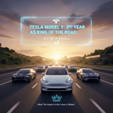 Tesla Model Y: Reigning King of the Road for a Third Straight Year – W