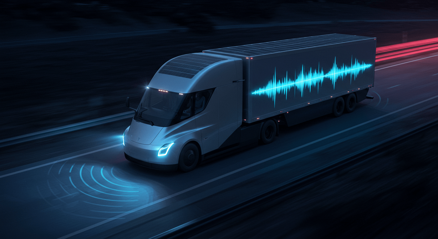 Tesla Semi's Futuristic Sound: A New Era in Trucking