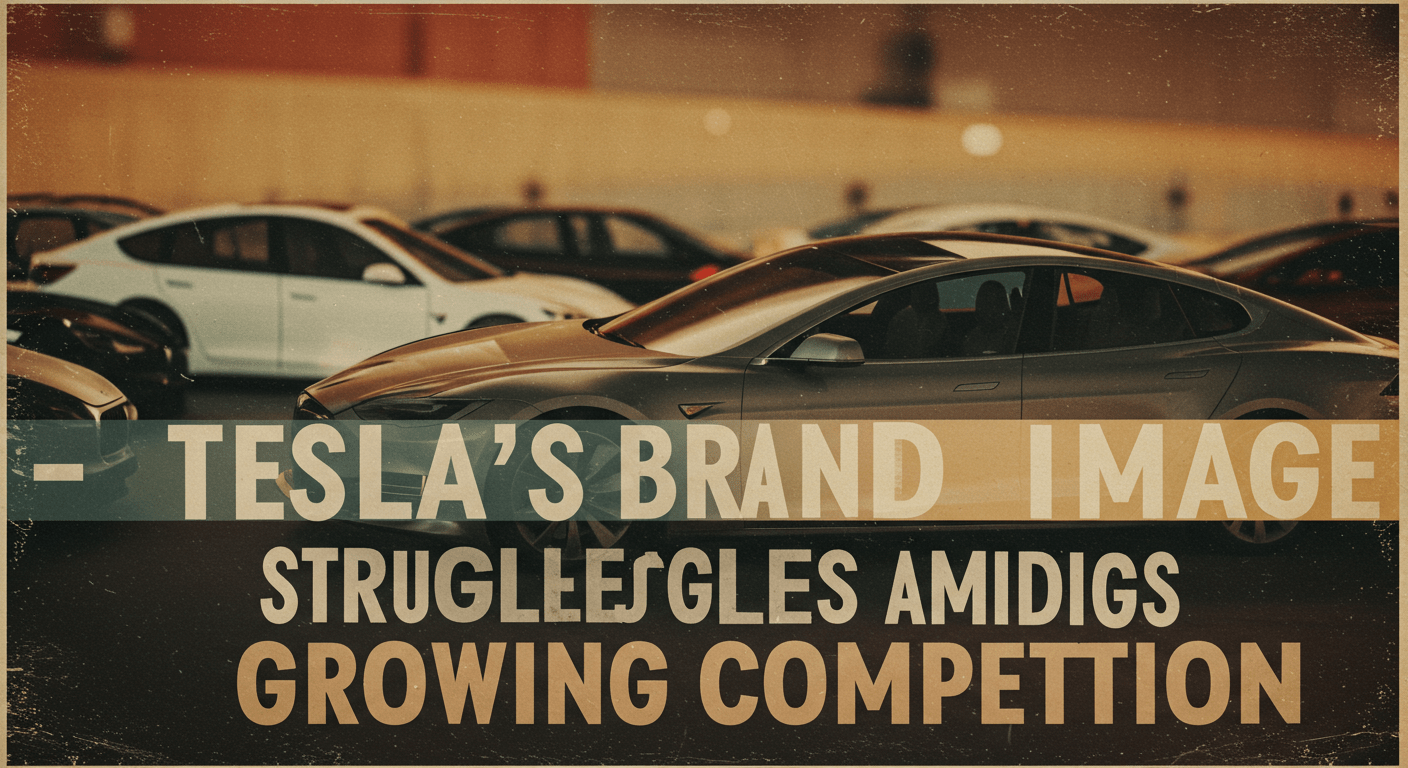 Tesla's Brand Image Struggles Amidst Growing Competition