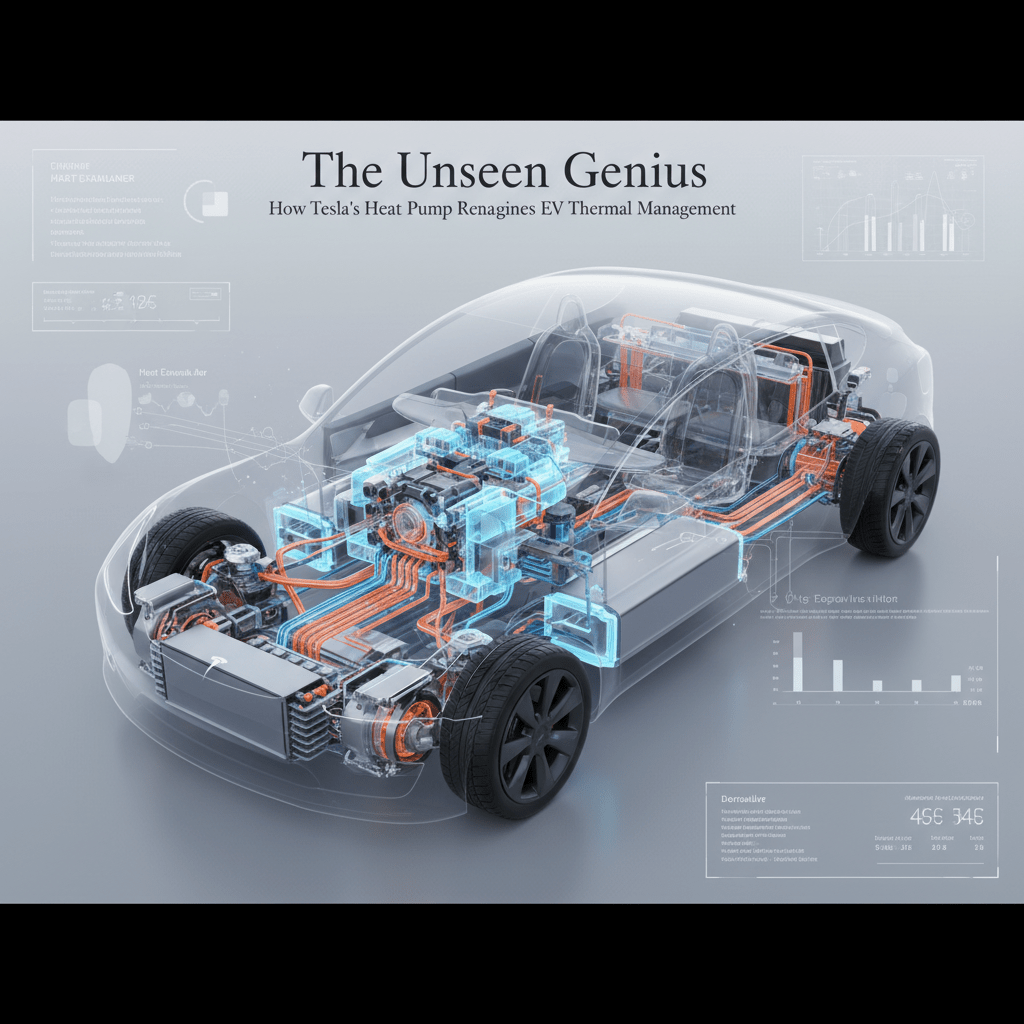 The Unseen Genius: How Tesla's Heat Pump Reimagines EV Thermal Managem