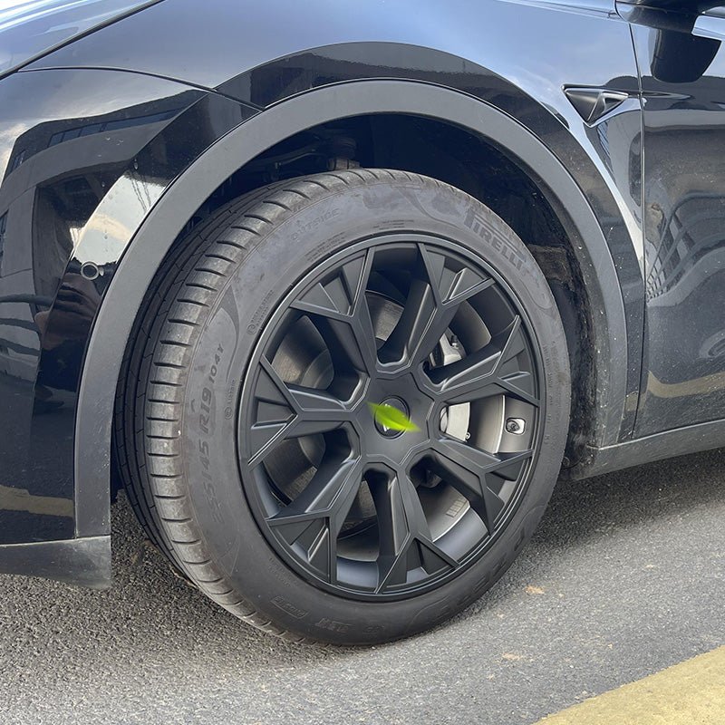 Tesla Model Y 19" Tomahawk Wheel Covers | Aerodynamic Hubcaps