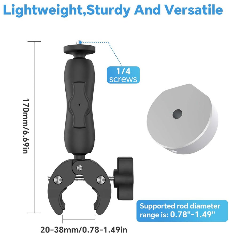 Starlink Mini Adjustable Clamp Mount | RV, Yacht & Outdoor