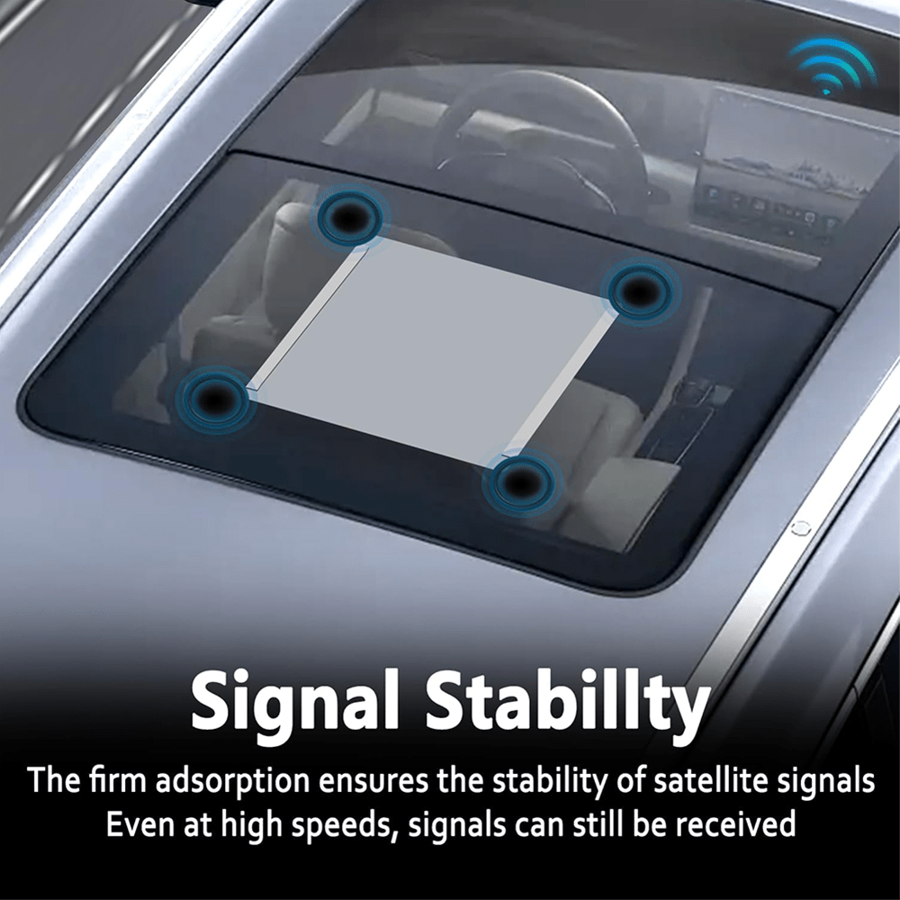 Starlink Mini Car Mount | Magnetic & Suction Roof & Window