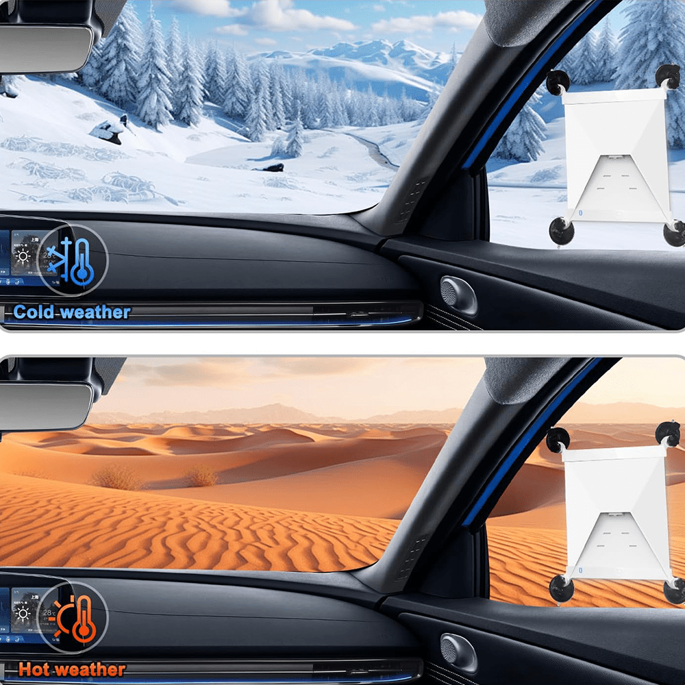 Starlink Mini Car Mount | Magnetic & Suction Roof & Window