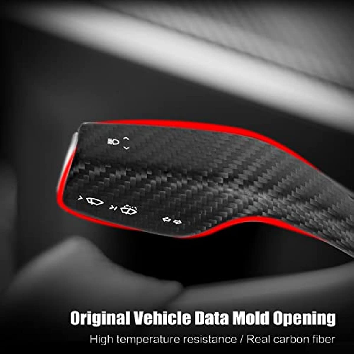 Tesla Model 3 Y Carbon Fiber Gear Shift Cover | Premium Upgrade