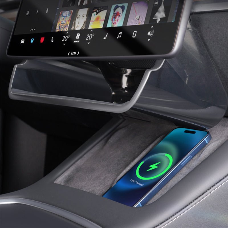 Center Console Organizer Under Screen Storage for Tesla Model 3 Highla
