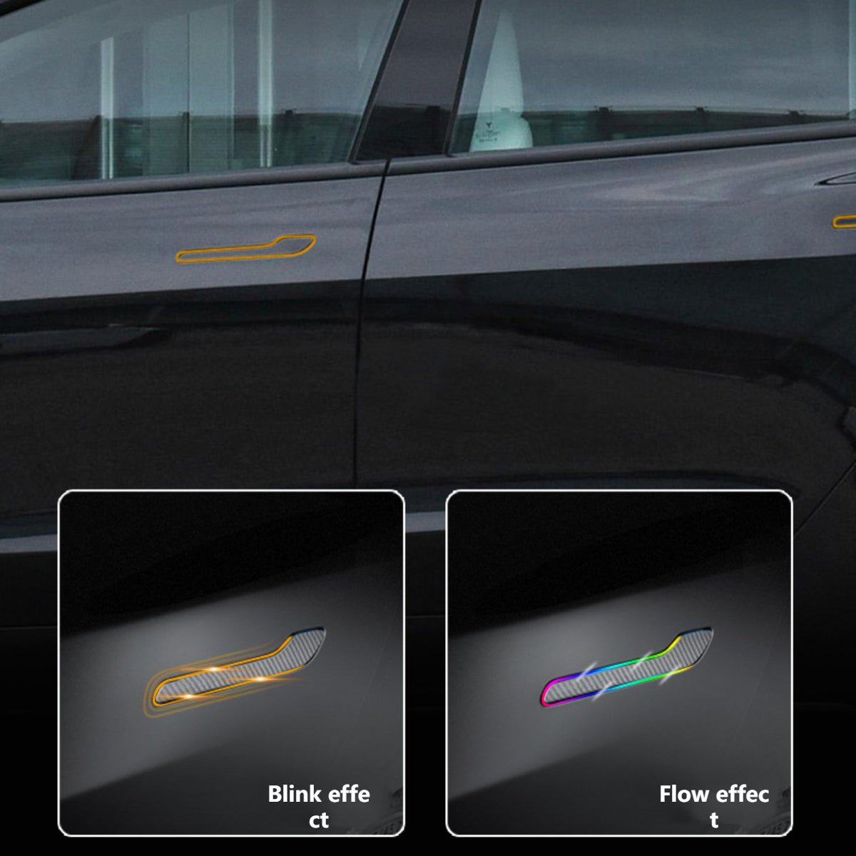 Electric Door Handle with LED for Tesla Model 3/ Highland/ Y