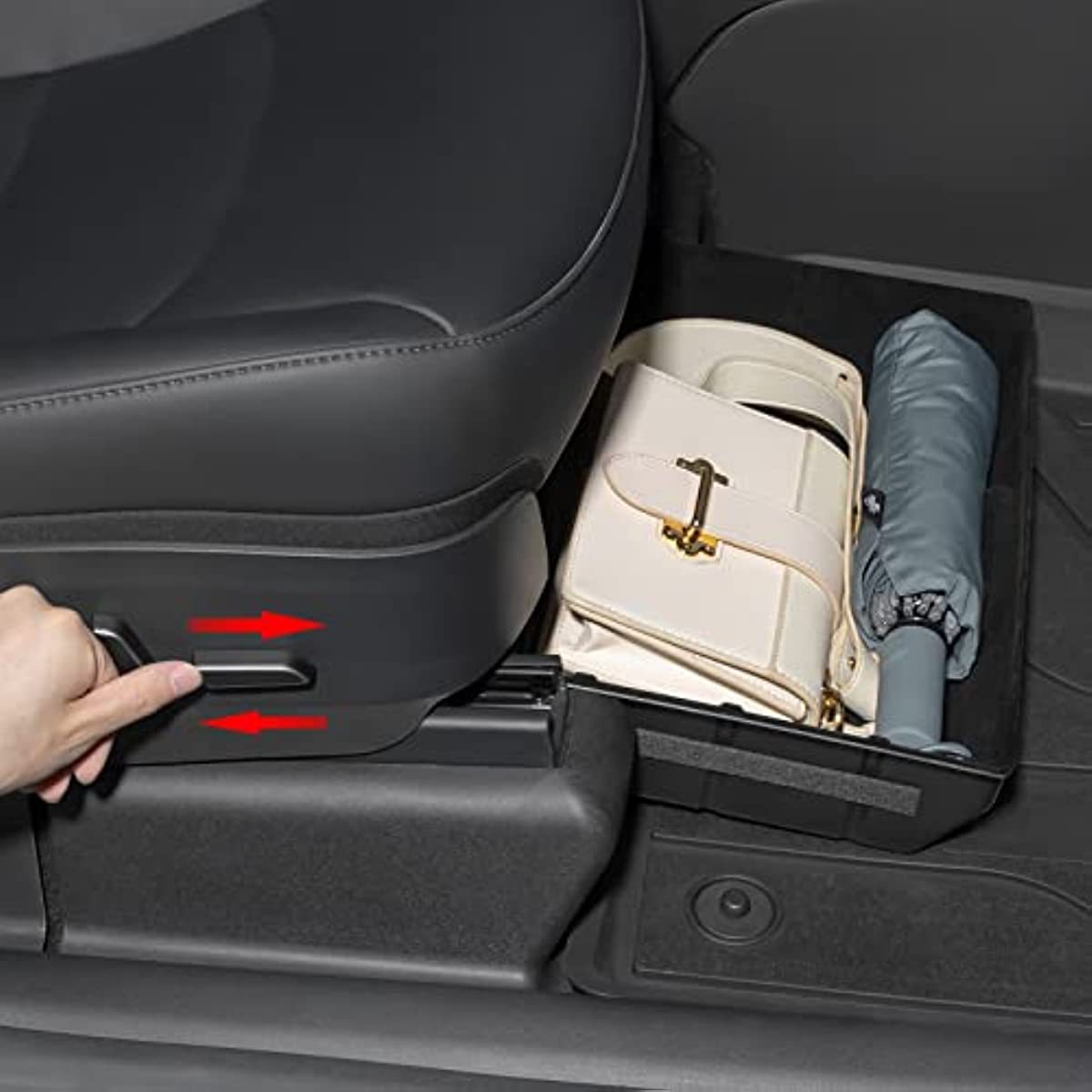 Front Under seat Storage Box for Tesla Model Y