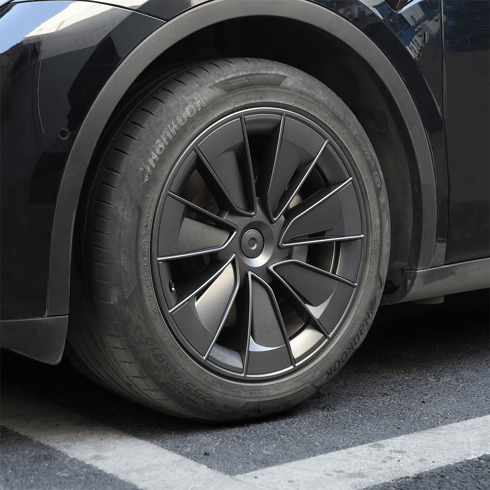 Model Y 19" Gemini Wheel Hubcaps (Set of 4) for Tesla Model Y - Inspir