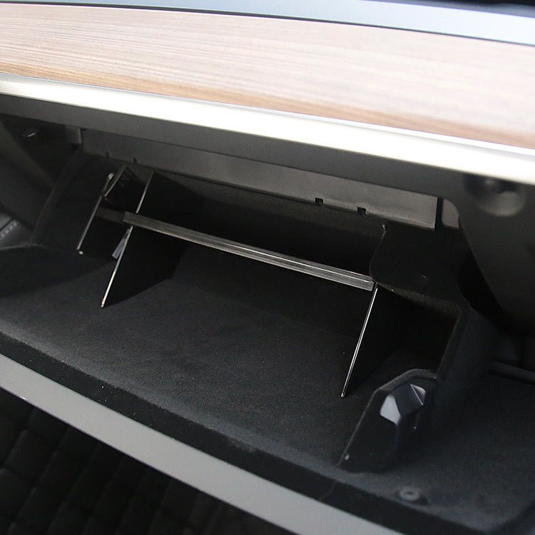 Model3/Y Co-Pilot Glove Box Storage Rack Compartment Storage Board