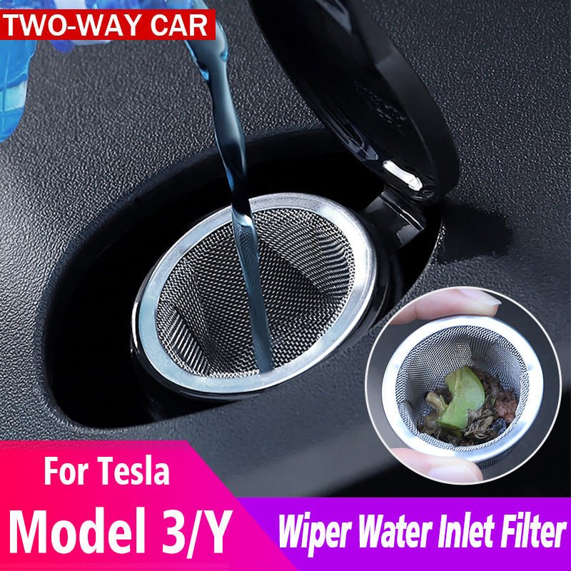 Wiper Blade Filter - Tesla Model 3 & Y Rain Debris Guard | AceTesla