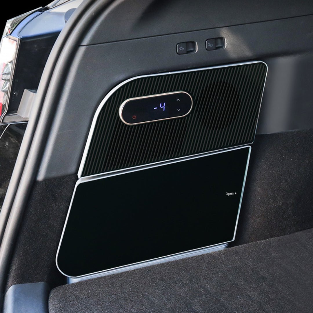 Rear trunk on-board refrigerator for Tesla Model Y