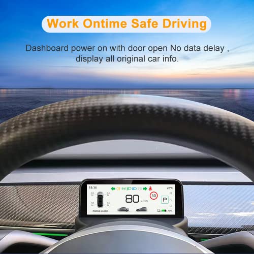 Ultra Mini 4.6 Screen Display for Tesla Model 3 / Y