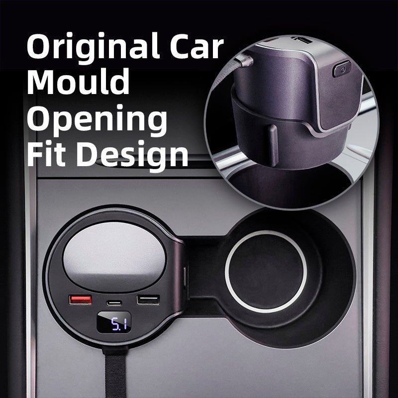 USB hub adapter for Tesla Model 3/Y