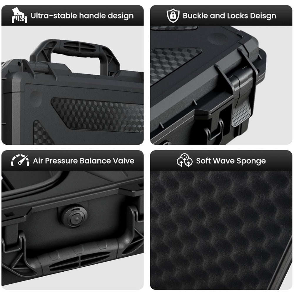 Waterproof Hard Carrying Case for Starlink Mini Kit and Accessories